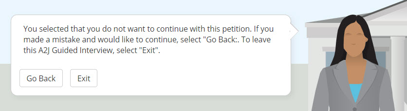 The Buttons Section | A2J Author